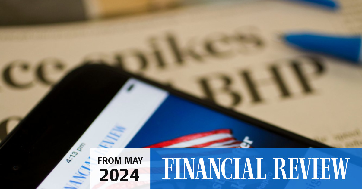 Australian Financial Review print readership jumps as masthead beats ... Australian Financial Review print readership jumps as masthead beats ...